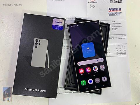 Samsung / Galaxy S24 Ultra / SAMSUNG GALAXY NOTE 24 ULTRA 512GB KUTULU ...