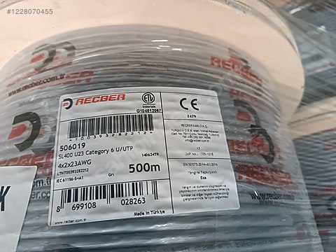 CAT6 Kablo Reçber SL400 U23 Cat6 23AWG UTP Kablo 506019 sahibinden ...