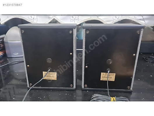 Telefunken klangbox L20 - İkinci El Telefunken Set Hoparlörü Hoparlör ...