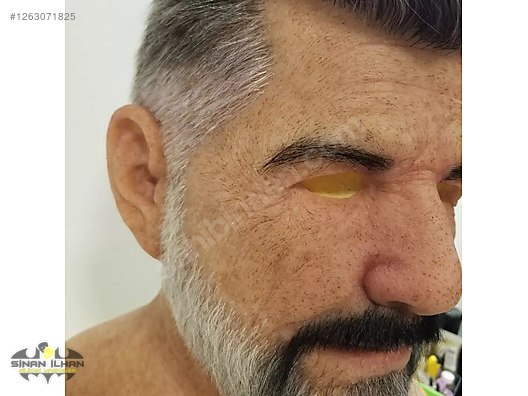 YENİ BALMUMU SİLİKON İNSAN MASKESİ! ÖZEL ÜRETİM! İLK GELEN ALIR ...