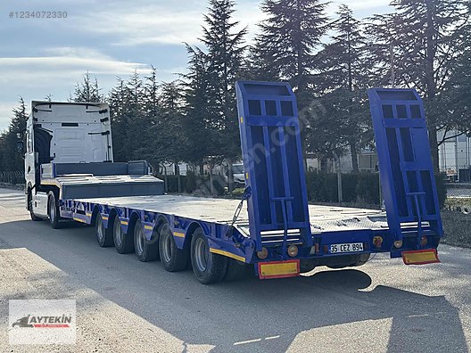 Lowbed / Havuzlu / AYTEKİN Otomotiv'den 2012 Model 5 DİNGİL UZATMALI LOWBED DORSE sahibinden ...