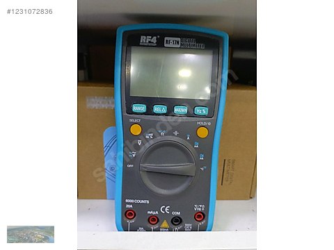 SICAKLIK ÖLÇER DİJİTAL MULTİMETRE ÖLÇÜ ALETİ RF4 RF-17N SIFIR at ...