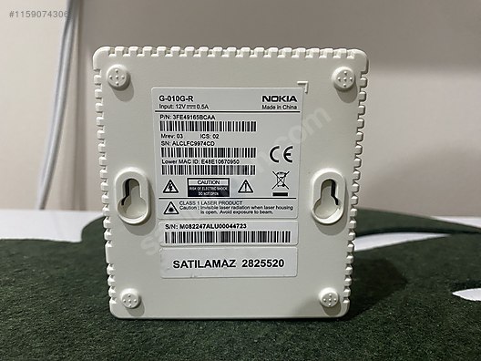 2 Adet Nokia G-010G-R ONT GPON Fiber İnternet Dönüştürücü - Router ...