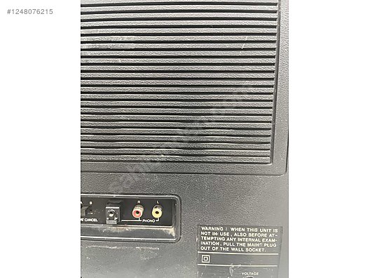 Sharp gf 9494 H. Euro, 22 w. 18 woofer. Super boombox - İkinci El Sharp ...