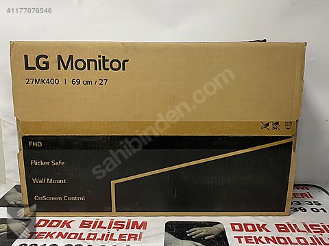 LG 27" 27MK400 2 Ms 75Hz FULL HD VGA-HDMI MONİTÖR | ADETLİ sahibinden ...