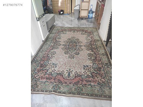 ORTALAMA 70 YILLIK SIFIR GİBİ EL DOKUMA YÜN ISPARTA HALISI 6 MK ...