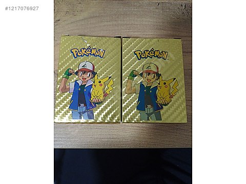 2'li Pokemon Starter Cards Gold 55'li Paket sahibinden.comda - 1217076927