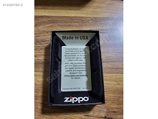 Zippo 2022 kapalı kutu sıfır - Çakmak çeşitleri alışverişte ilk adres ...