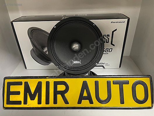 Hoparlör / Midrange / MOBASS MBM-1580 MIDRANGE 20 CM KURŞUN GÖBEK 150 RMS 300 WATT sahibinden ...
