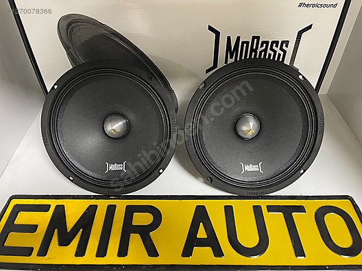 Hoparlör / Midrange / MOBASS MBM-1580 MIDRANGE 20 CM KURŞUN GÖBEK 150 RMS 300 WATT sahibinden ...