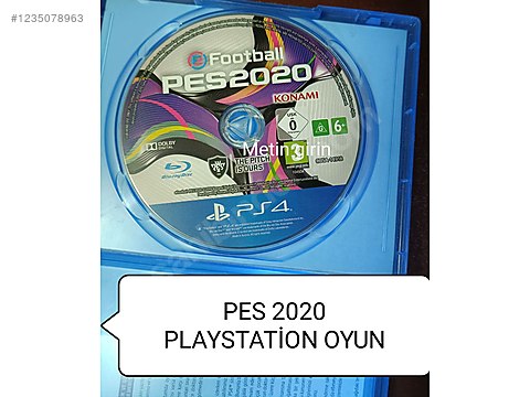 PlayStation PES 2020 CD sahibinden.comda - 1235078963