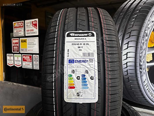 235/45R18 XL 98Y BARUM BRAVURİS6 (CONTİNENTAL ÜRÜNÜ) YAZ 2354518 sahibinden.comda - 1285081277