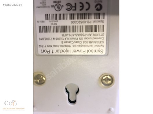 Motorola Symbol AP-PSBIAS-1P2-AFR PoE Injector 48V, 0.35A - Ağ Adaptörü ...