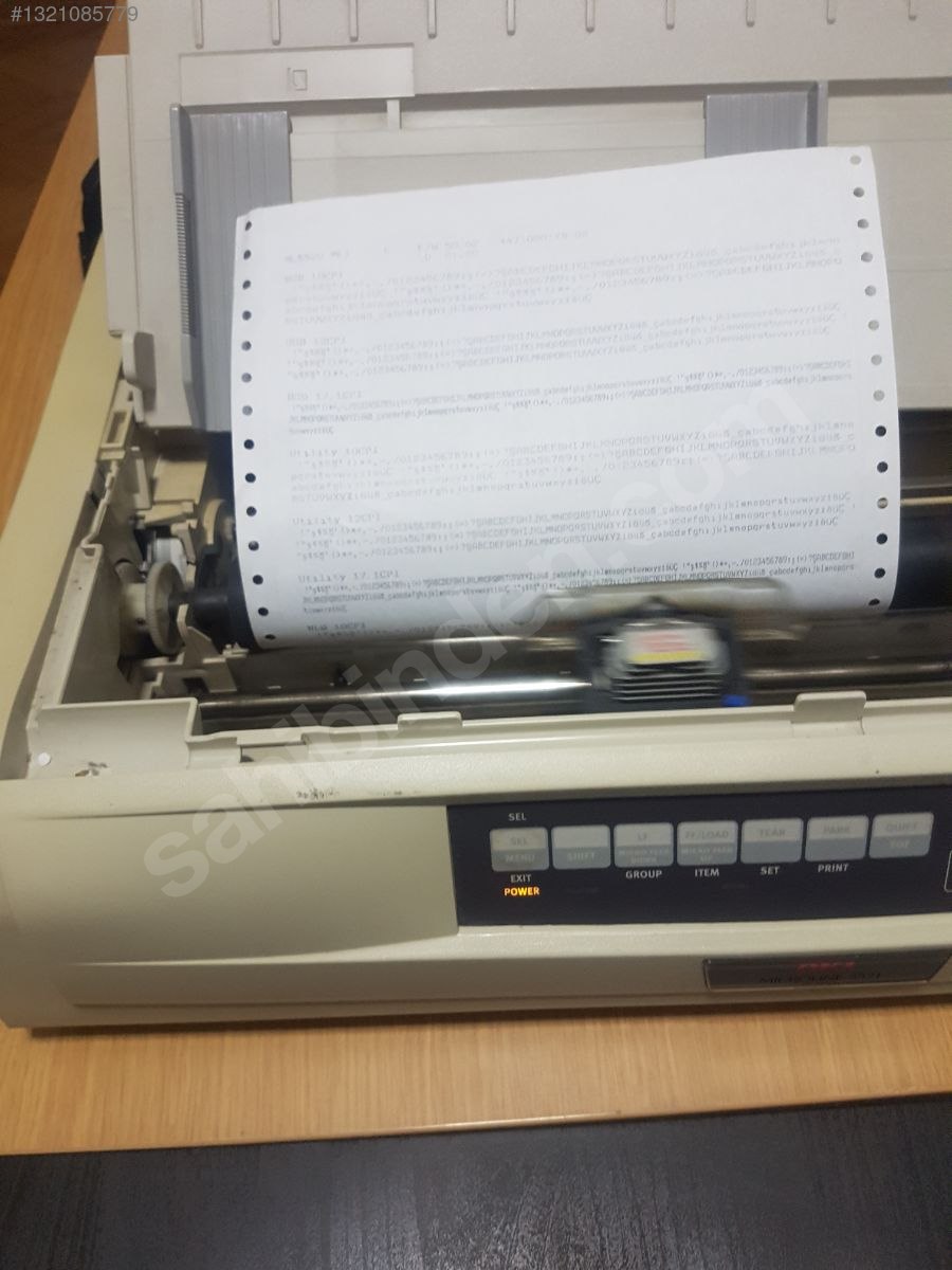 Yazıcı / Oki ML 5521 Nokta Vuruşlu yazıcı sahibinden.comda - 1321085779