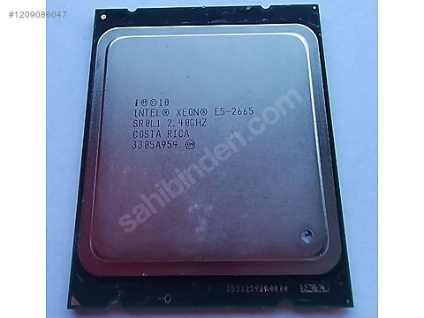 Intel Xeon E5-2665 İşlemci sahibinden.comda - 1209086047