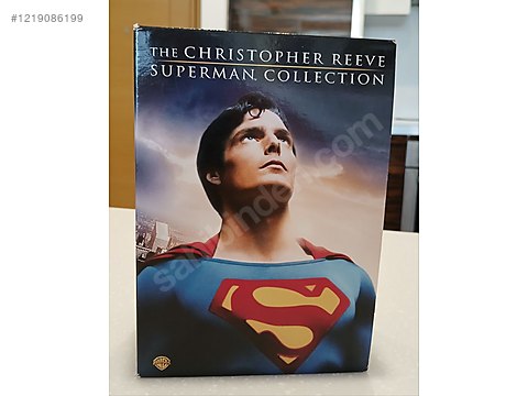 THE CHRISTOPHER REEVE SUPERMAN COLLECTION 9 DVD BOX SET at sahibinden ...