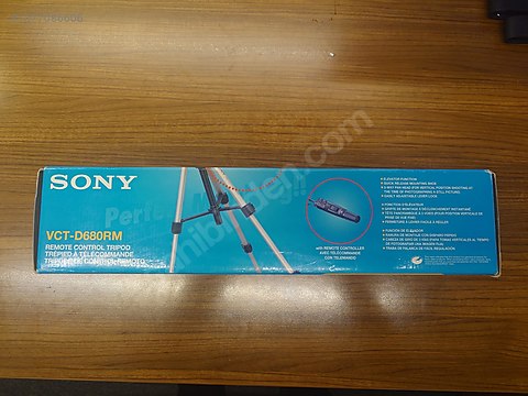 SONY VCT-D680RM KUMANDALI TRIPOD - SIFIR GİBİ sahibinden.comda - 1277086606