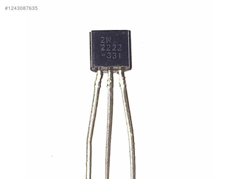 15 Adet 2N2222 NPN Bipolar Junction Transistor sahibinden.comda ...