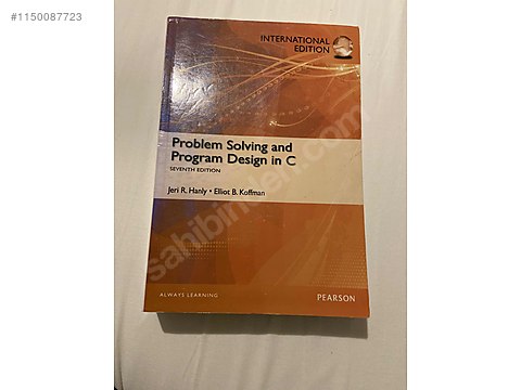Problem Solving and Program Design in C sahibinden.comda - 1150087723