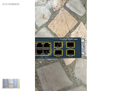 CISCO WS-C3560G GIGABIT SWITCH SON 2 ADET KALDI PAZARLIKSIZ - Switch ...