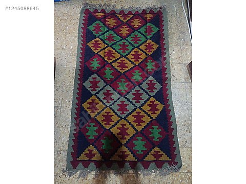 El Dokuması 30 Yıllık Hiç Kullanılmamış İran Kilimi 160x100 cm ...