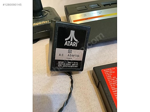 Atari CX-2600JR Atari 2600 ve 2 kartuş kaset ve 69 oyun 2 kol ...