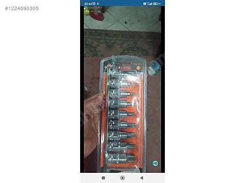 Lokma & Cırcır / Tork lokma takımı 9 parca 1/2 iç ve dış sahibinden ...