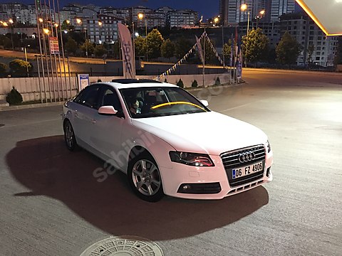 Audi / A4 / A4 Sedan / 2.0 TDI / BEYAZ A4 SUNROOFLU HATASIZ ORJİNAL 180 ...