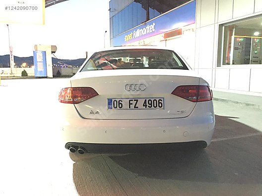 Audi / A4 / A4 Sedan / 2.0 TDI / BEYAZ A4 SUNROOFLU HATASIZ ORJİNAL 180 ...