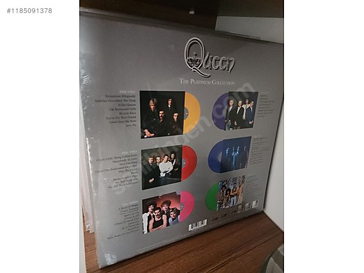 QUEEN BOX SET SIFIR.6 ADET RENKLİ PLAK - Müzik Plakları Alışverişte İlk ...