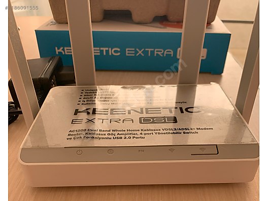 Keenetic Extra DSL AC1200 VDSL2/ADSL2+ Modem - ADSL Modem ilanları ...