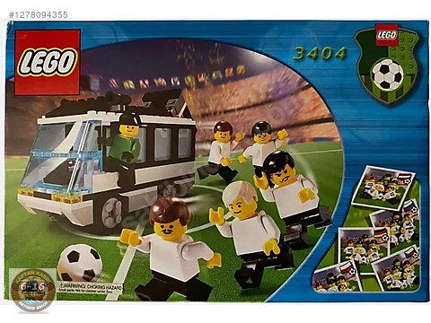 LEGO 3404 Soccer Takım OtobüsÜ YENİ SIFIR (2000) sahibinden.comda ...