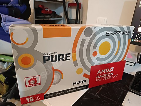 SAPPHIRE PURE 7800XT OC 256Bit GARANTİLİ - Sapphire Ekran Kartı ...