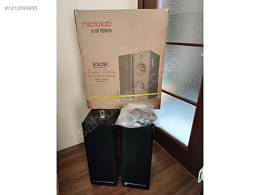 MICROLAB SOLO 9C 2.0 Ses Sistemi - İkinci El Set Hoparlörü Hoparlör ...