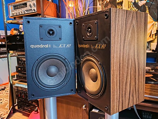 QUADRAL KX-80 MK2 (Bookshelf Speaker) - İkinci El Quadral Raf Tipi ...