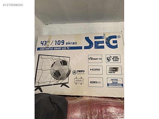 Seg 43" Smart Tv - İkinci El SEG LED & LCD TV İlanları sahibinden.com ...