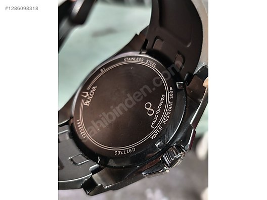 Bulova / Bulova Precisionist 98B142 Champlain-Diver Saat-Akar saniye ...