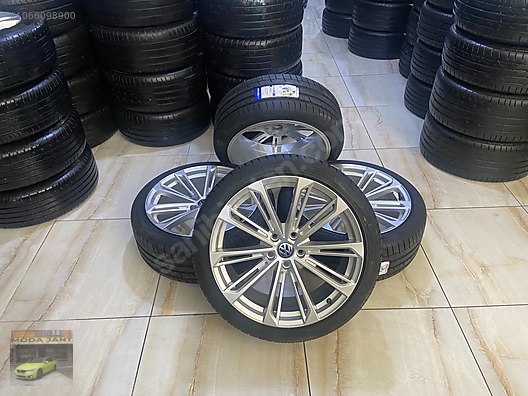 SIFIR! 19 İNÇ VW PASSAT B8/B8,5 VERONA R-LINE JANT LASTİK SET - En ...