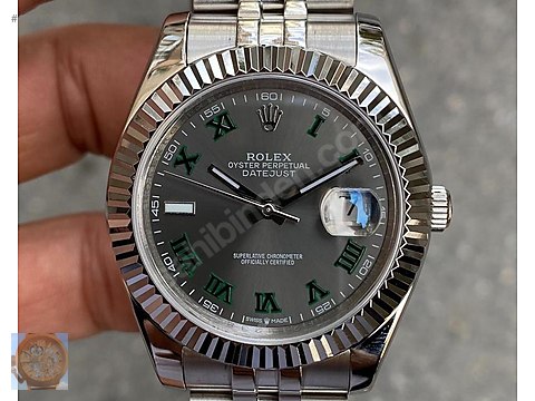 Rolex / Rolex Datejust Jubilee Wimbledon 41 mm # YZ Factory sahibinden ...