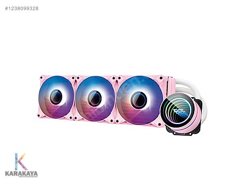 DF Twister PEMBE DX-360 V2.6 360mm ARGB Sıvı Soğutma SIFIR ÜRÜN ...
