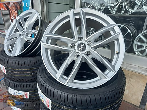 18 İNC 5X112 GOLF PASSAT AUDİ A3 JANT LASTIK SIFIR SET TAKASLI - En ...