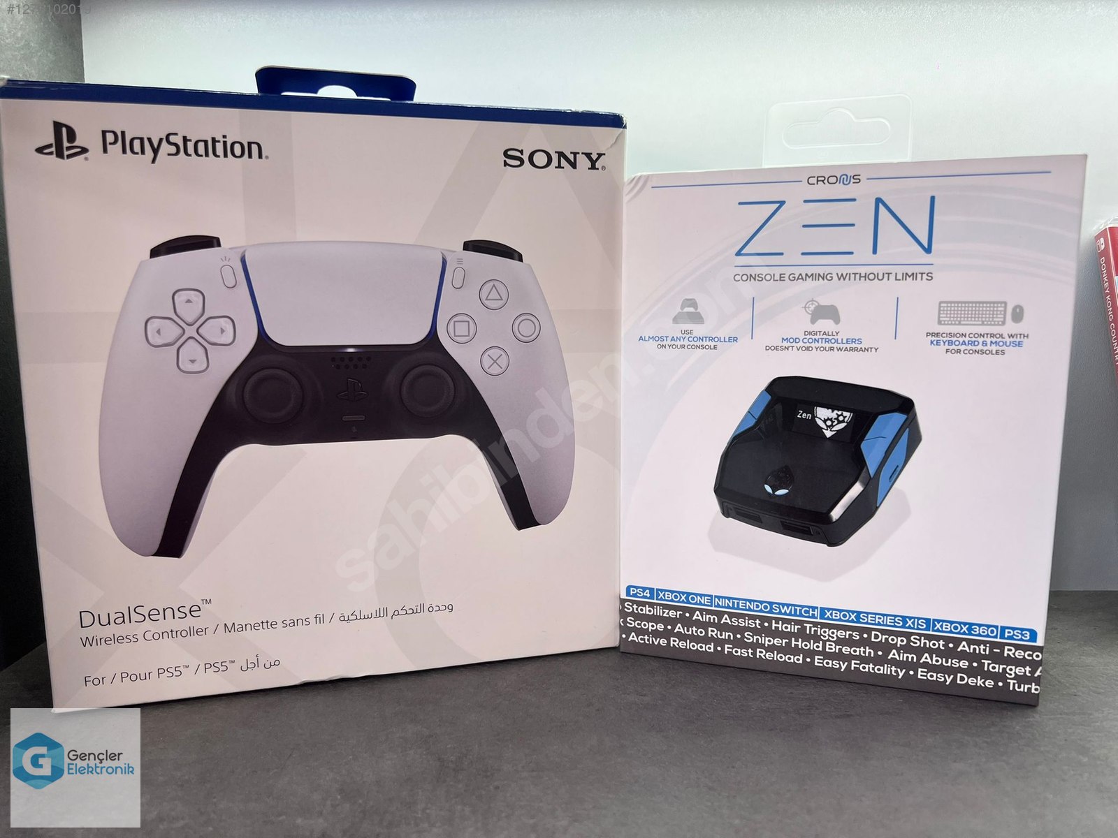 SONY PS5 Dualsense Kol + Cronus Zen PS5 Klavye Mouse Adaptörü ...
