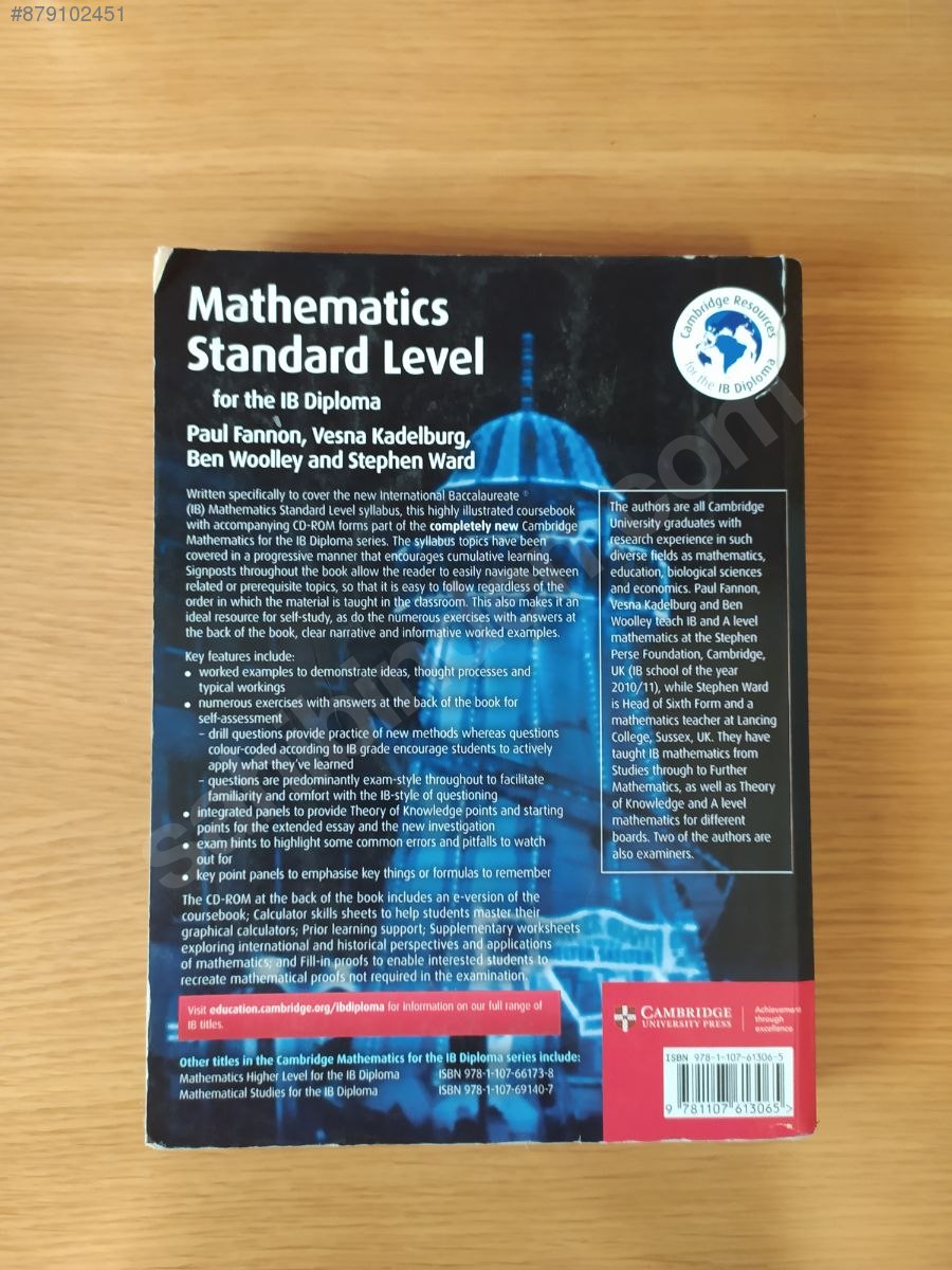 IB MATH Standard Level ngilizce Ders Kitaplar Sahibinden da ib-math-standard-level-ngilizce-ders-kitaplar-sahibinden-da