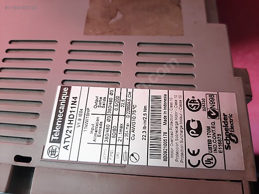 ATV21HD11N4 11KW SCHNEIDER ELECTRIC SÜRÜCÜ - Schneider Programlayıcı ...