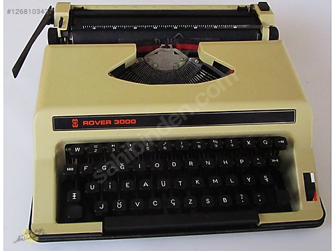Rover 3000 daktilo-çantalı sahibinden.comda - 1268103437