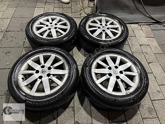 ORJINAL 16 İNC 5X114.3 FULANCE MEGANE 3 4 UYUMLU JANT LASTİK - En uygun ...