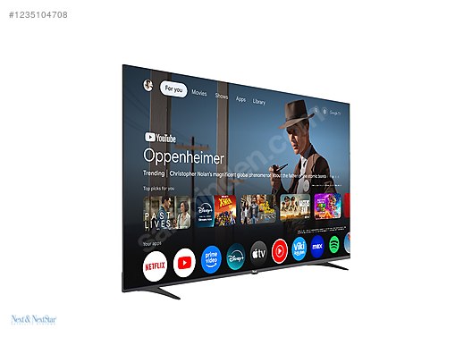 Next YE-50GFSG8-QLED 50" 127 Ekran UHD 4K Google TV - Sıfır Next LED ...