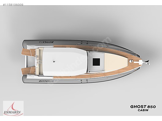 Kamaralı RIB Bot HYPERRIB Ghost 850 Cabin - Türkiye'nin ücretsiz ilan ...