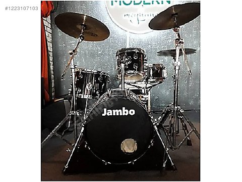 16" JAMBO Drum Set + SABİAN Ziller - Bateri ve Diğer Vurmalı Çalgılar ...