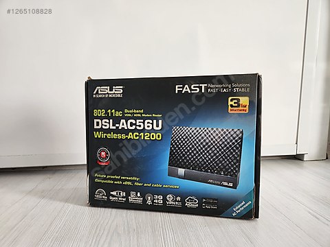 Asus DSL-AC56U 1200 Mbps VDSL2 Modem sahibinden.comda - 1265108828